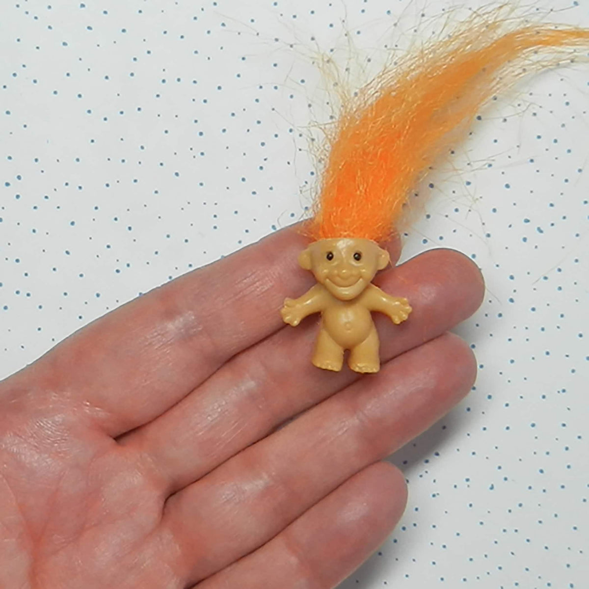 VINTAGE TROLL DOLLS - Vintage troll, Miniature troll doll, mini object ...