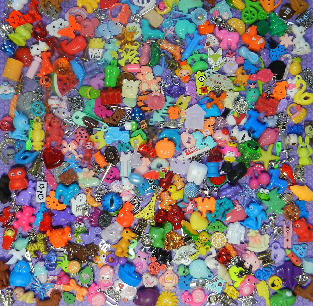 UNIQUE TRINKETS & TREASURES, charms, buttons, miniatures, beads – Dinky ...